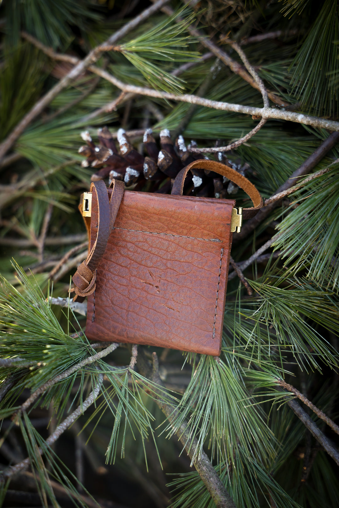 AMERICAN BISON LEATHER - TURKEY MOUTH CALL POUCH – SEGRID KNIGHT ...