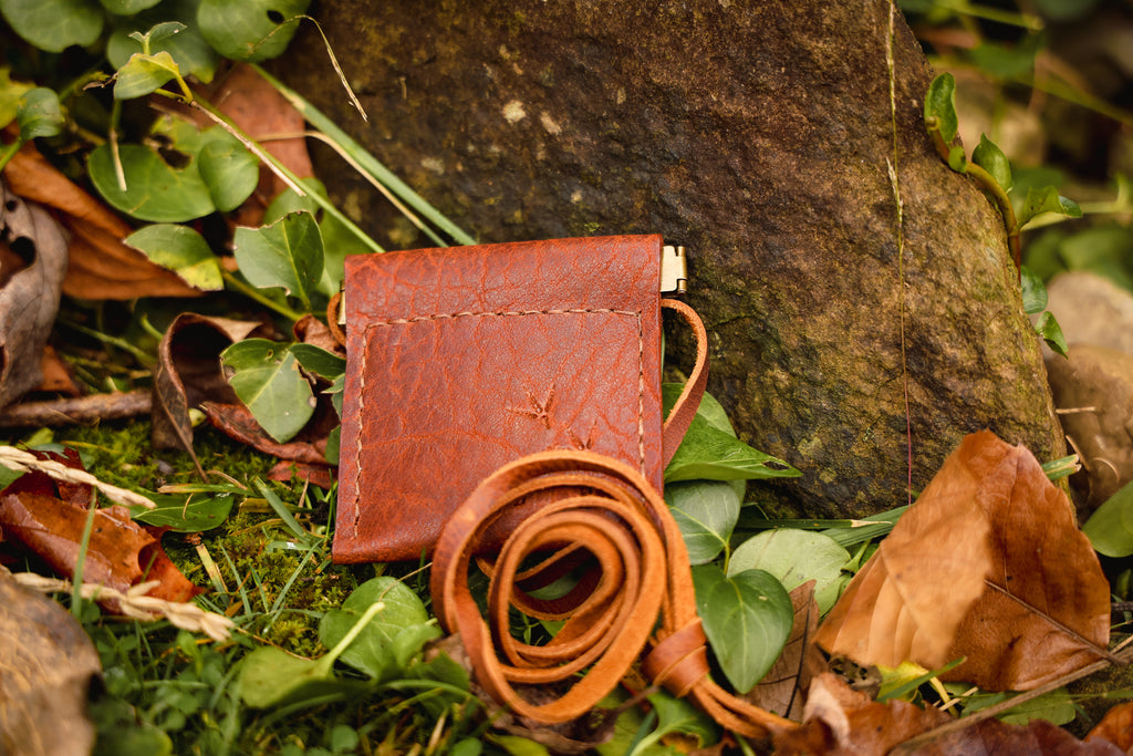 AMERICAN BISON LEATHER - TURKEY MOUTH CALL POUCH – SEGRID KNIGHT ...